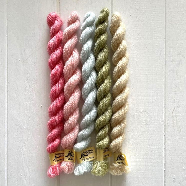 Gumnut Yarns : Blossoms 2 ply crewel wool - The Embroiderer