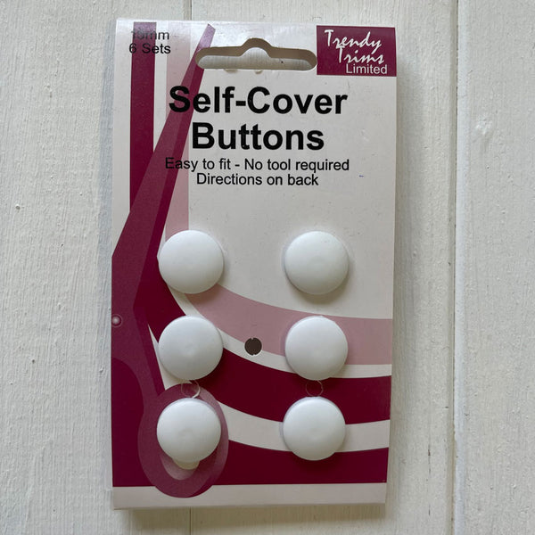 Self Cover Buttons - The Embroiderer